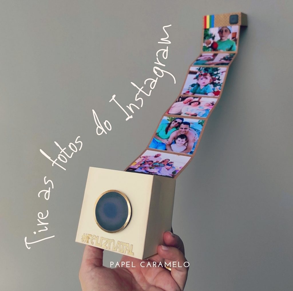 Caixa de Fotos Instagram – Papel Caramelo – Papelaria Criativa