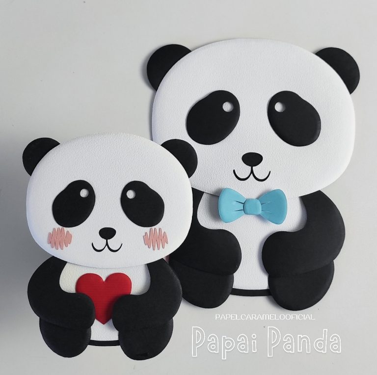 Papai Panda – Papel Caramelo – Papelaria Criativa